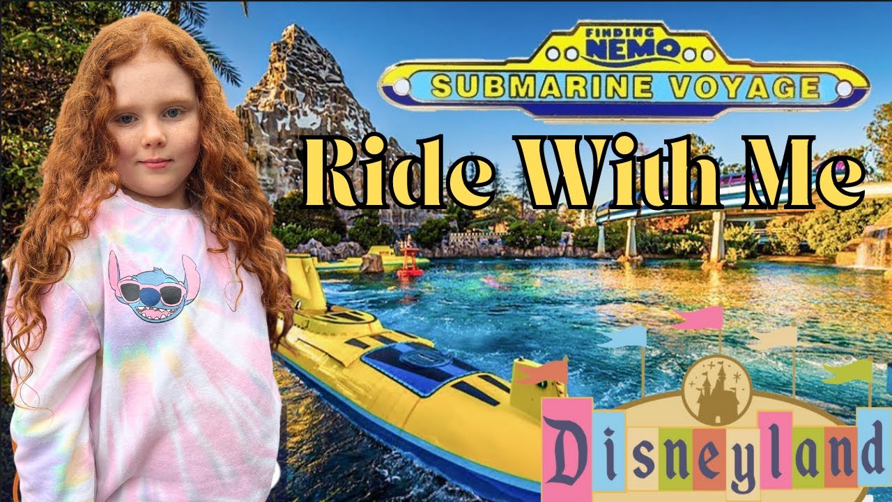 RIDE FINDING NEMO'S SUBMARINE VOYAGE (DISNEYLAND) WITH LITTLE RED {2023 ...