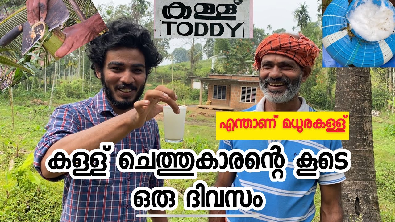 കള്ള് ചെത്തുകാരന്റെ കൂടെ ഒരു ദിവസം | A Day in the Life A Toddy Man ...
