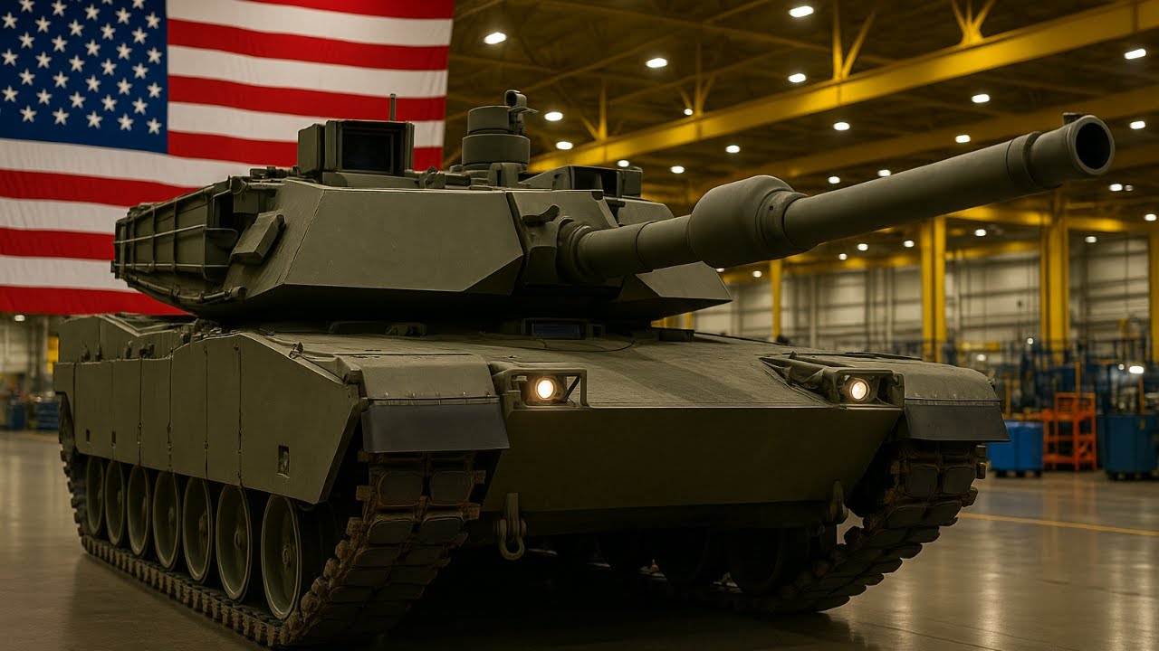 How America Builds the M1 Abrams: Inside the $9 Million Battle Tank ...