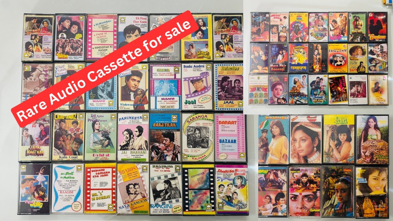 Rare edition hindi audio cassettes for sale #everyone #oldisgold # ...