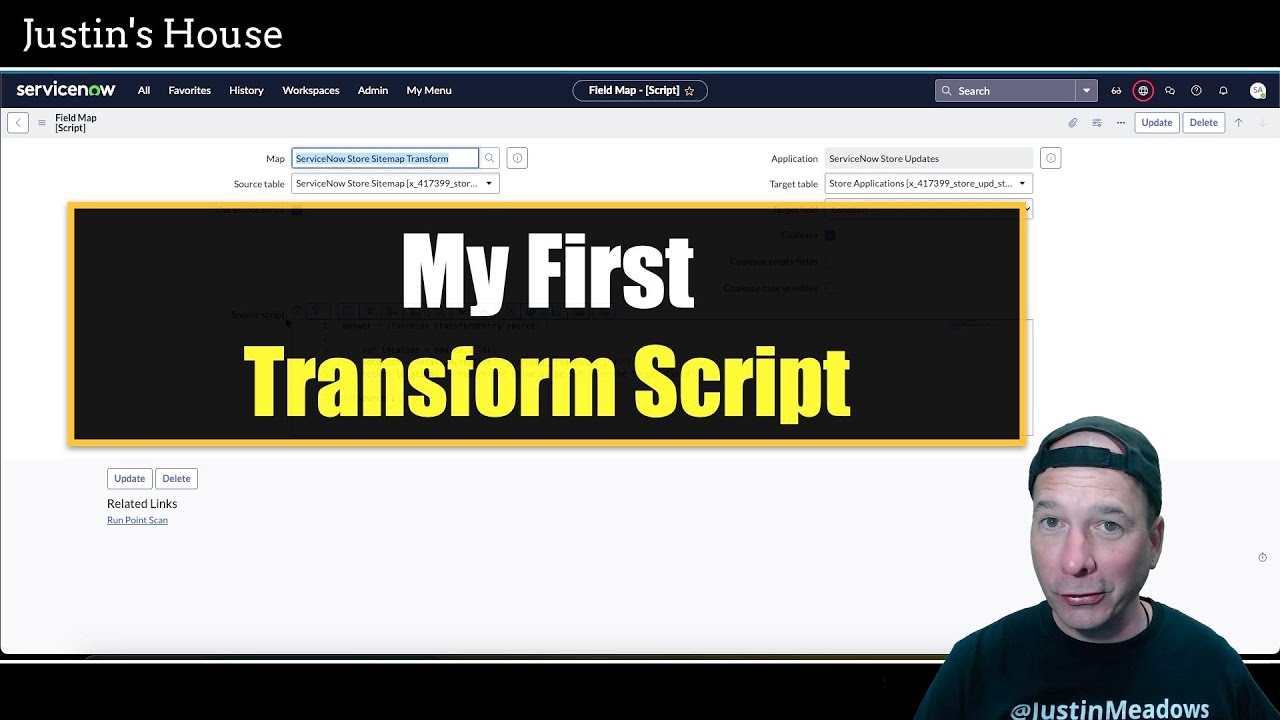 My First Transform Script - YouTube