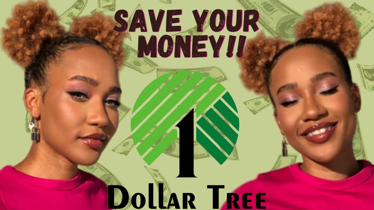FULL FACE USING DOLLAR TREE MAKEUP - YouTube