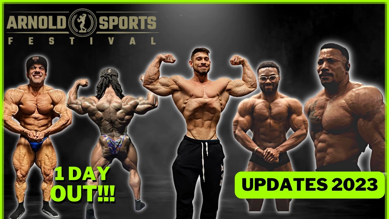 Arnold Classic 2023 1 Day Out updates -Courage Opara 38 HR FAST to MAKE ...