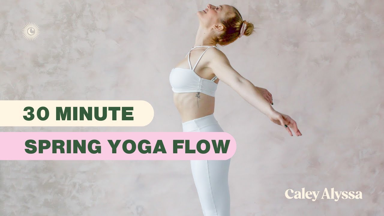 30 Minute Cleansing Spring Yoga Flow - Yoga For The Seasons - YouTube