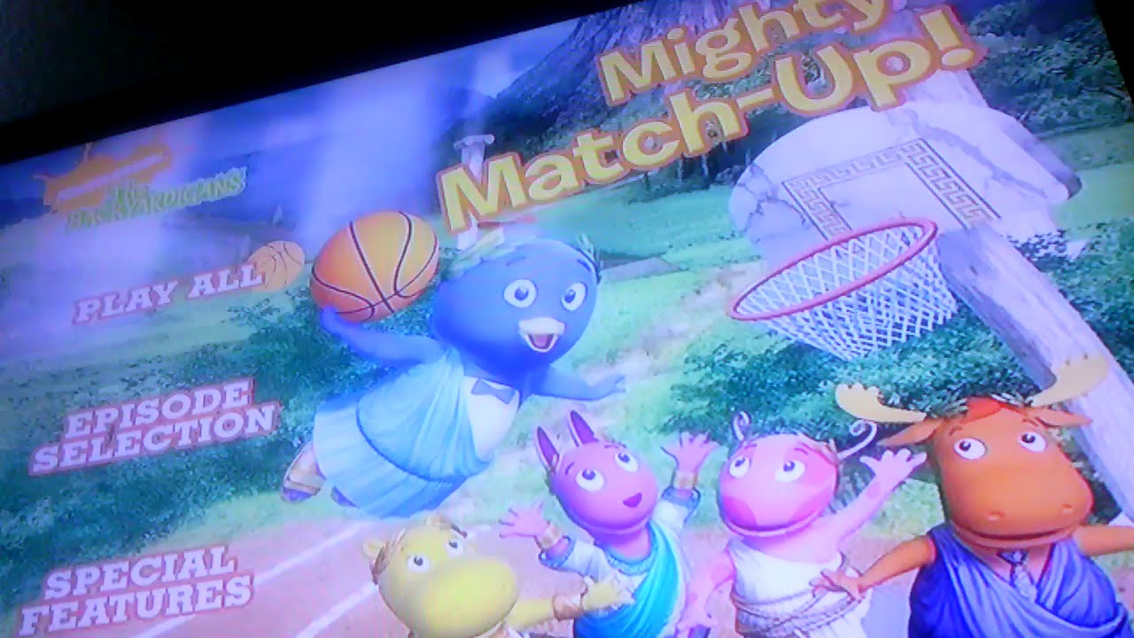 The BACKYARDIGANS- Mighty Match-Up! Menu Fail! - YouTube