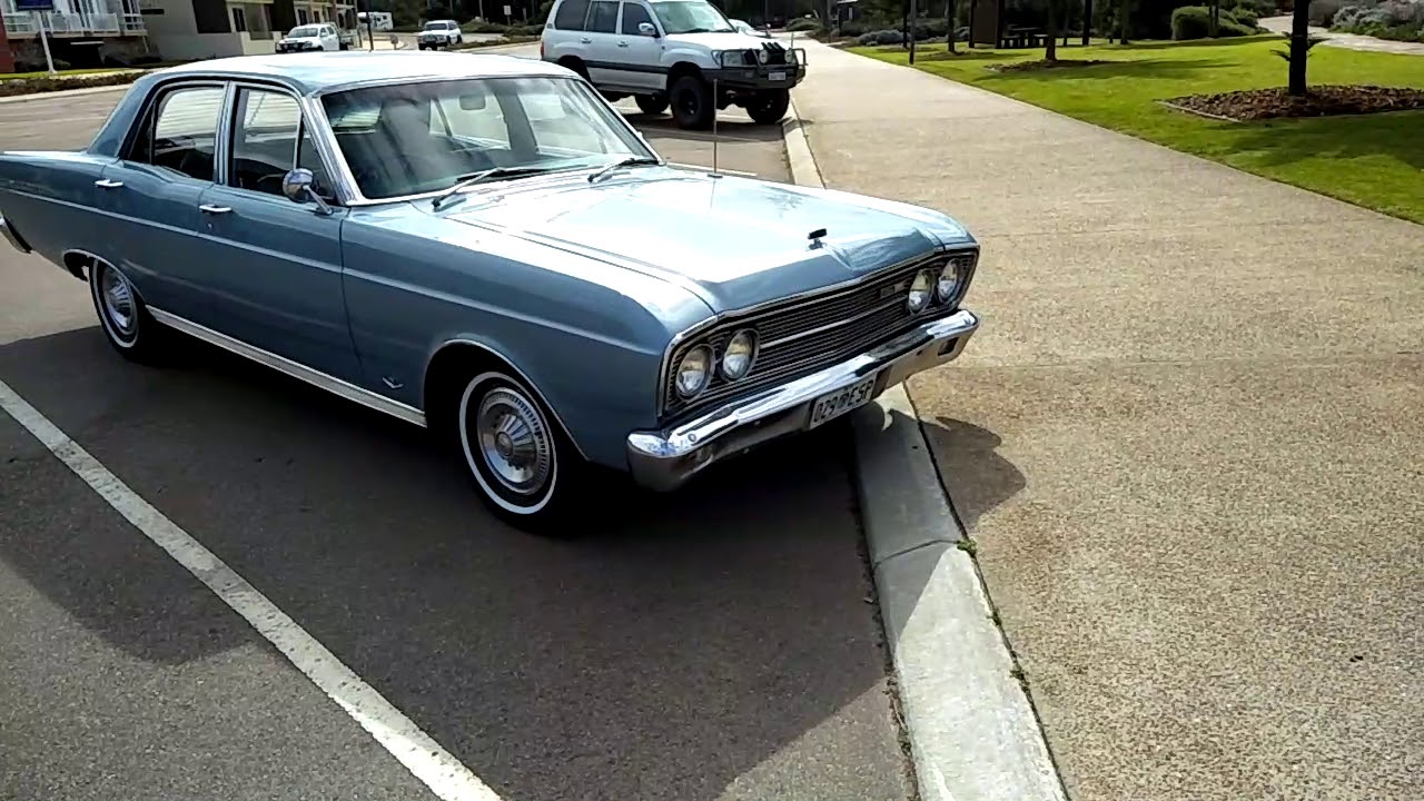 1967 ZA Fairlane 500 - YouTube