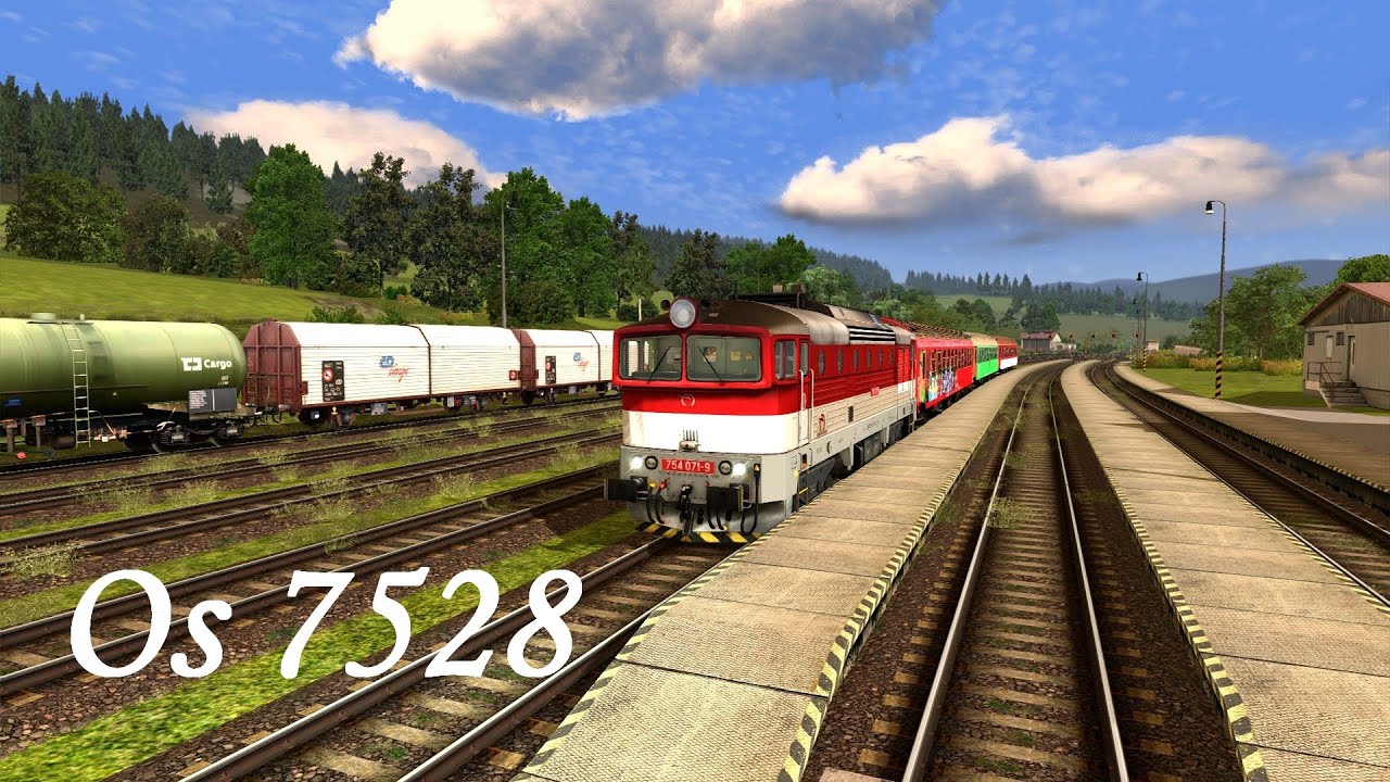 Train Simulator 2022 Os 7528-ŽSR 170 - YouTube