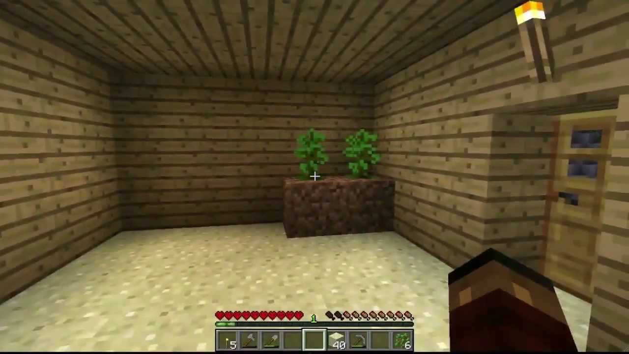 Minecraft Hardcore 12w05b Ep. 1 - Island Shack - YouTube