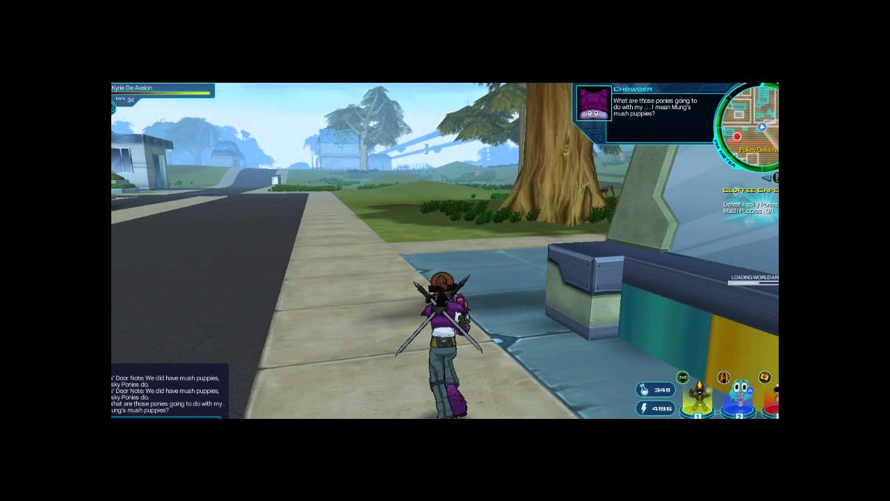 Fusionfall - New Nano Mission: Cloffee Caper (Chowder!) - YouTube