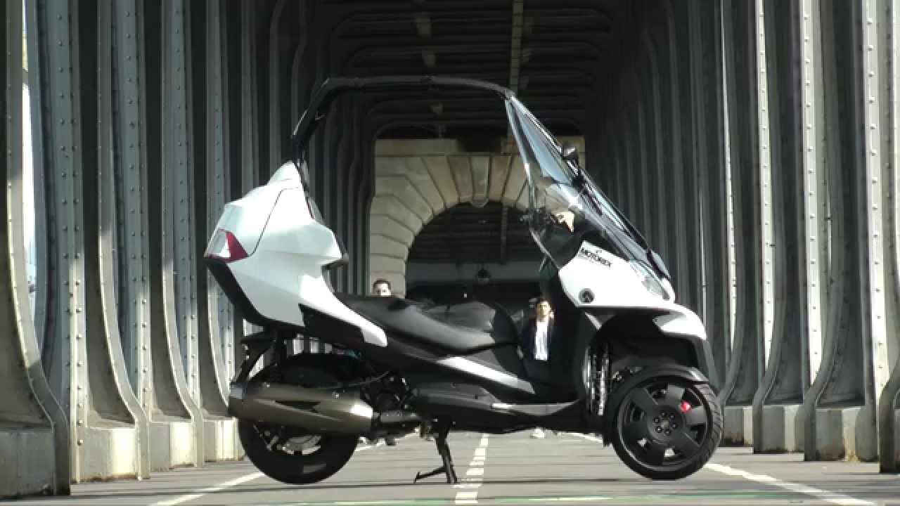 Essai Adiva AD3 300 : Scooter 3 roues version cabriolet ! - YouTube
