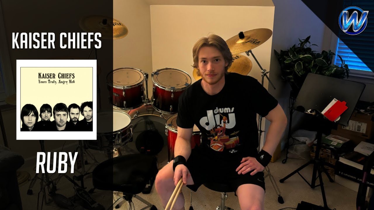 Ruby - Kaiser Chiefs (Drum Cover) - YouTube