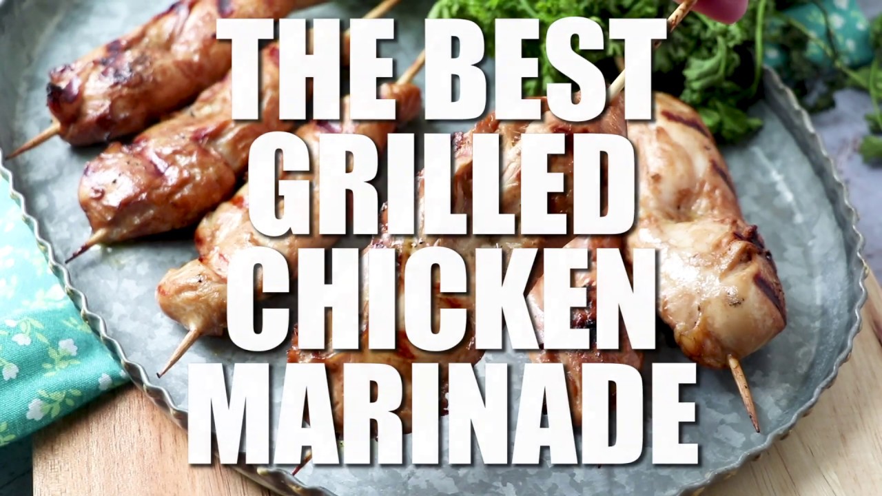 How to make: THE BEST GRILLED CHICKEN MARINADE - YouTube