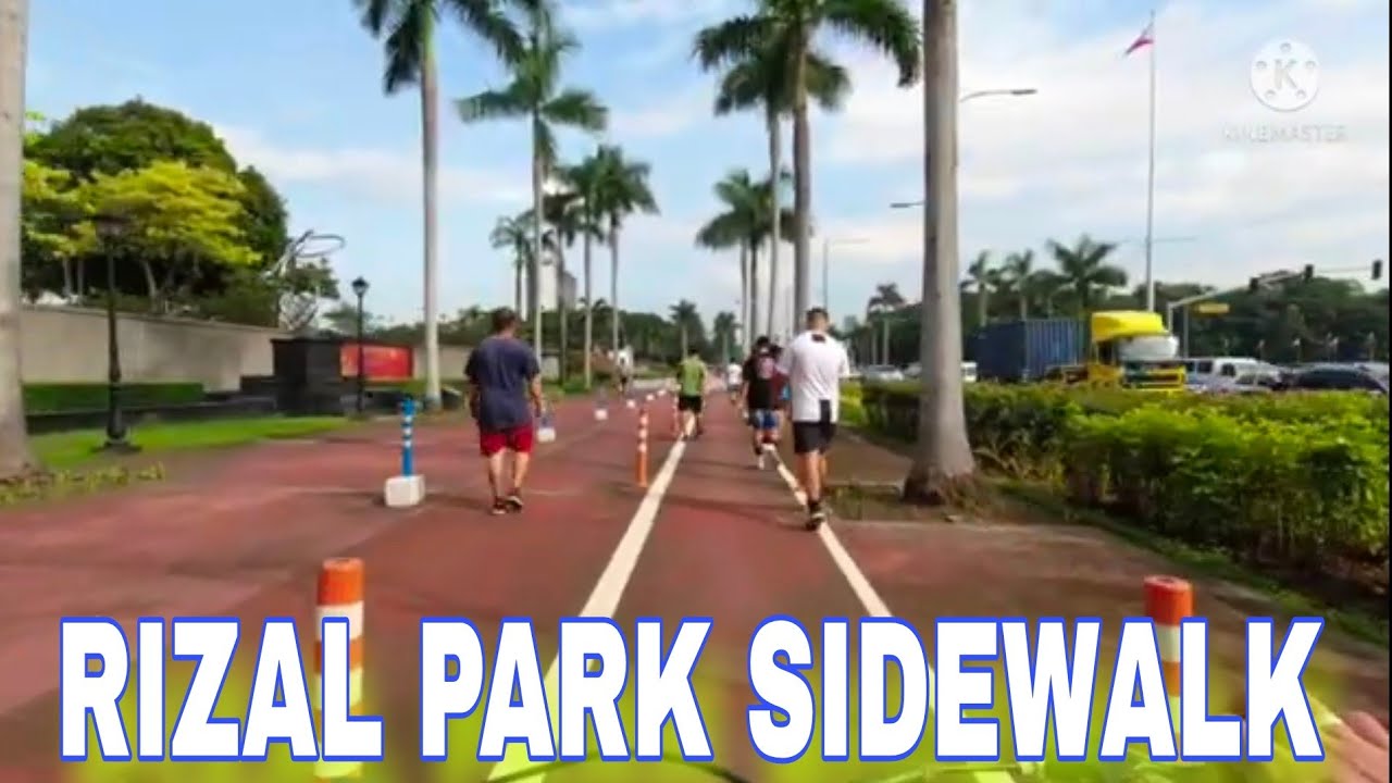 Rizal park sidewalk iba din. - YouTube