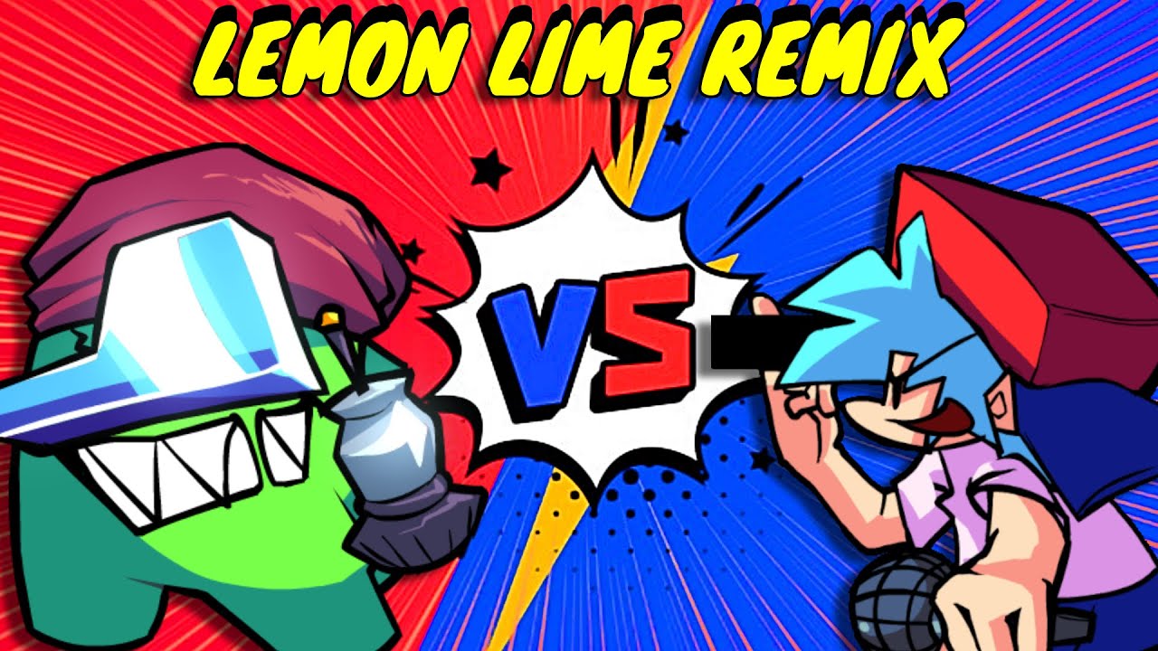 FNF LEMON LIME REMIX CHART #impostor #imposter - YouTube