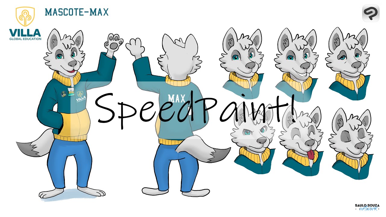 Max [Clip Studio Paint - SpeedPaint] - YouTube