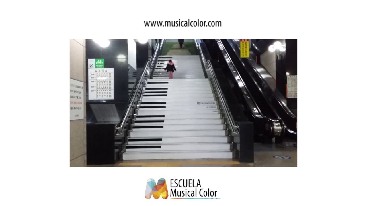 ESCALERA MUSICAL - MUSICAL STAIRS - YouTube