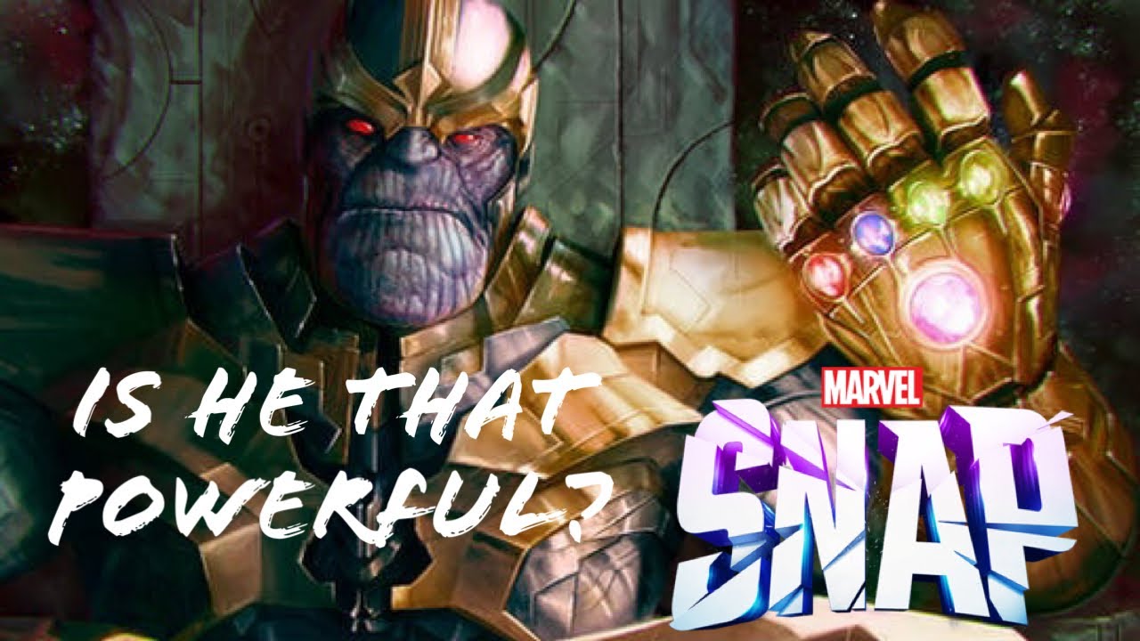 Just how good is THANOS? Marvel Snap! - YouTube