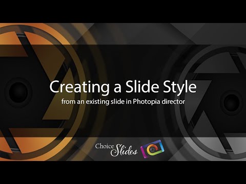 Creating a Style from an Existing Slide - YouTube
