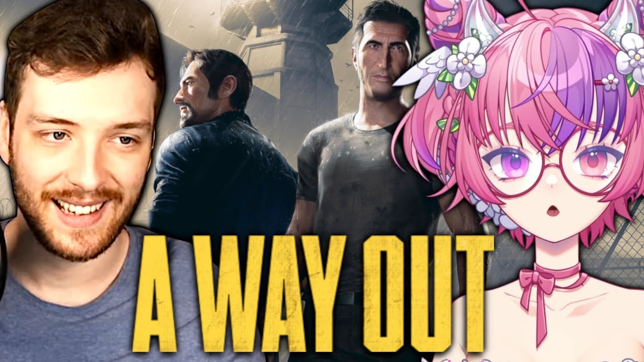 Connor & Ironmouse Play A Way Out - YouTube
