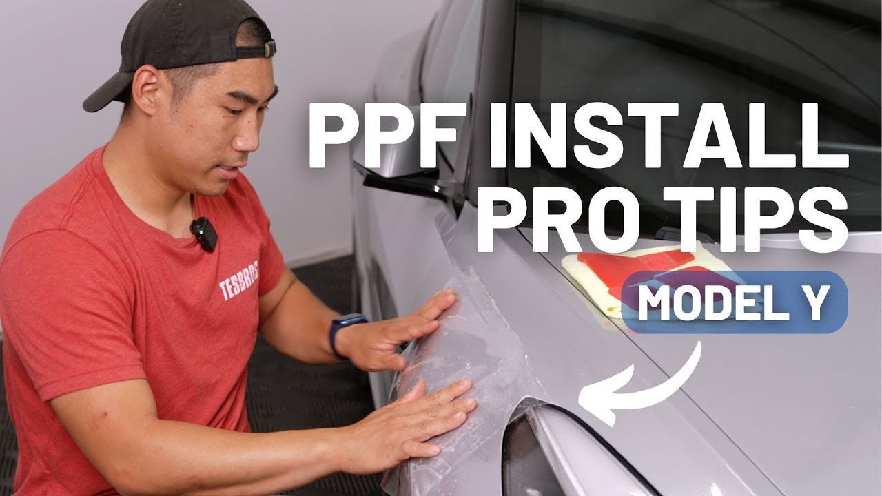 DIY PPF Front And Full Body Kits for Model Y - Practice Kit - YouTube