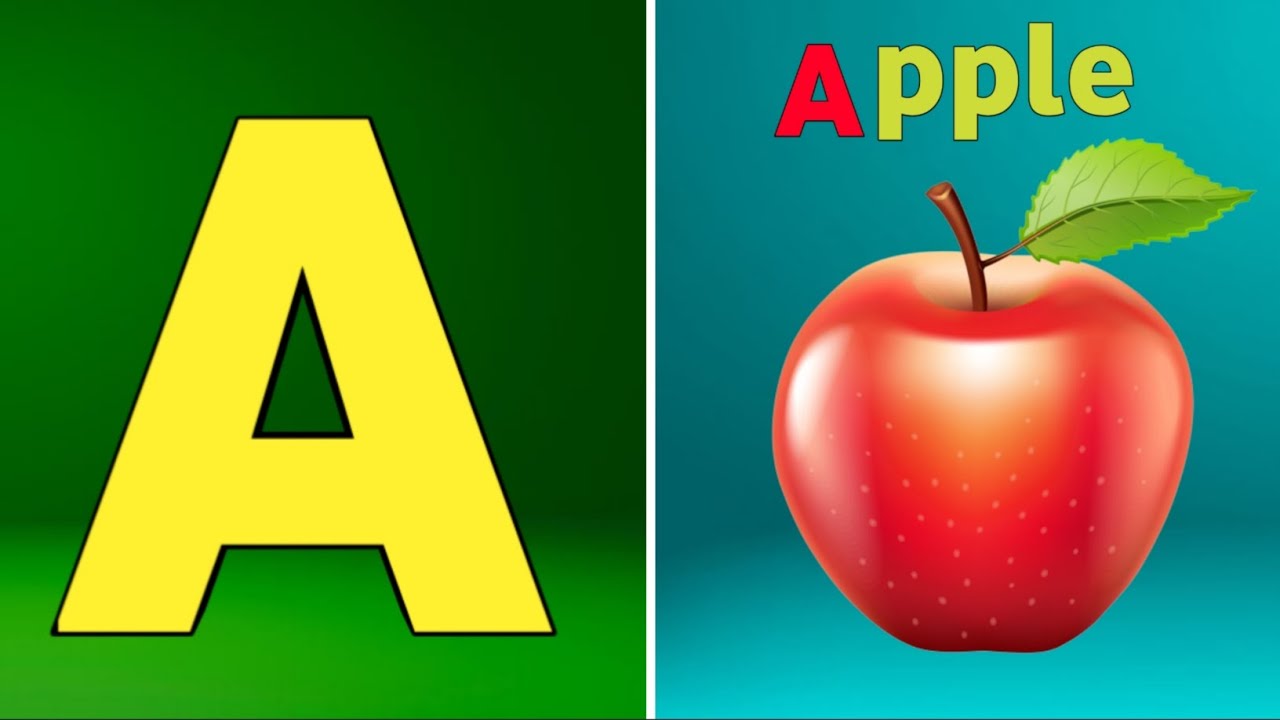 Phonics Song with TWO Words- A For Apple- ABC Alphabet Songs with ...