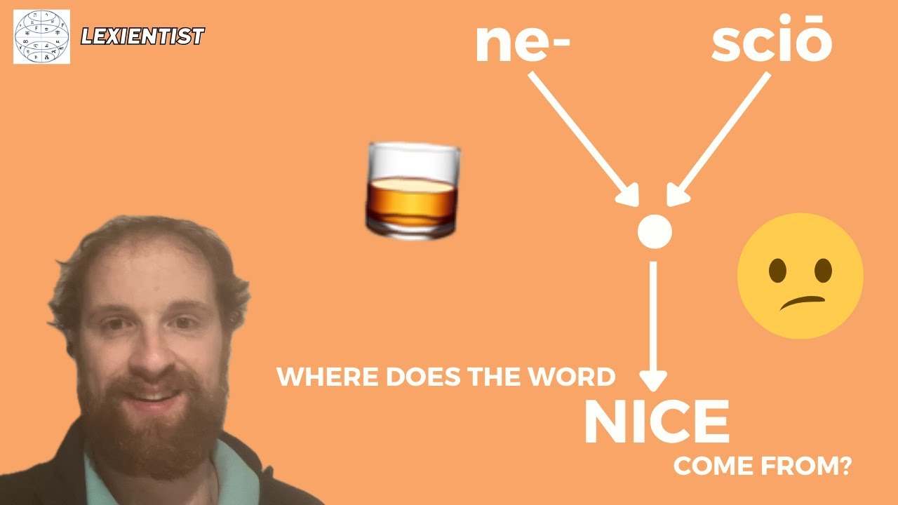 Etymology of NICE: Not the brightest banana in the bunch - YouTube