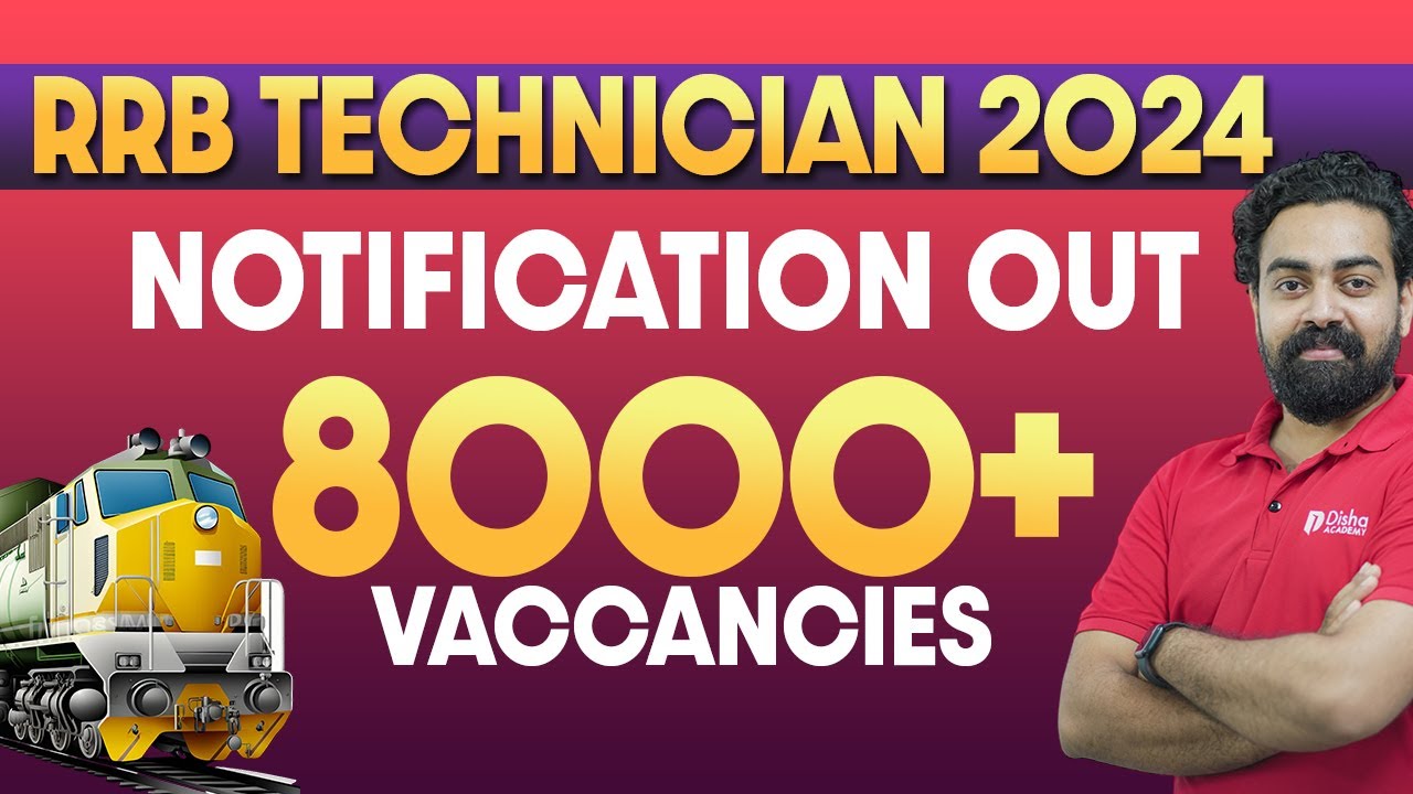 RRB Technician Vacancy 2024 Notification Out | RRB Technician Vacancy ...