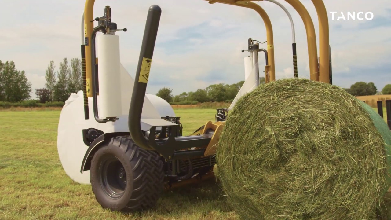 TANCO 1400 SERIES BALE WRAPPER - YouTube