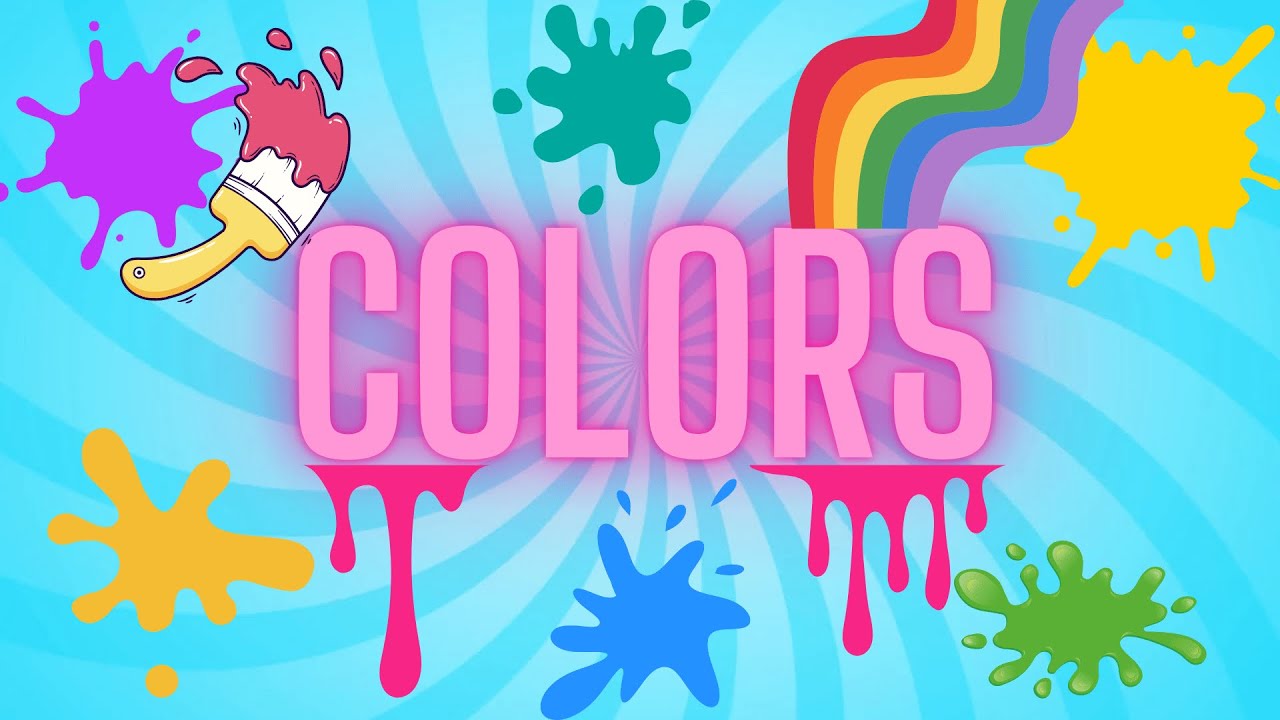 The colors song - Colors song for kids - Rainbow colors - English ...