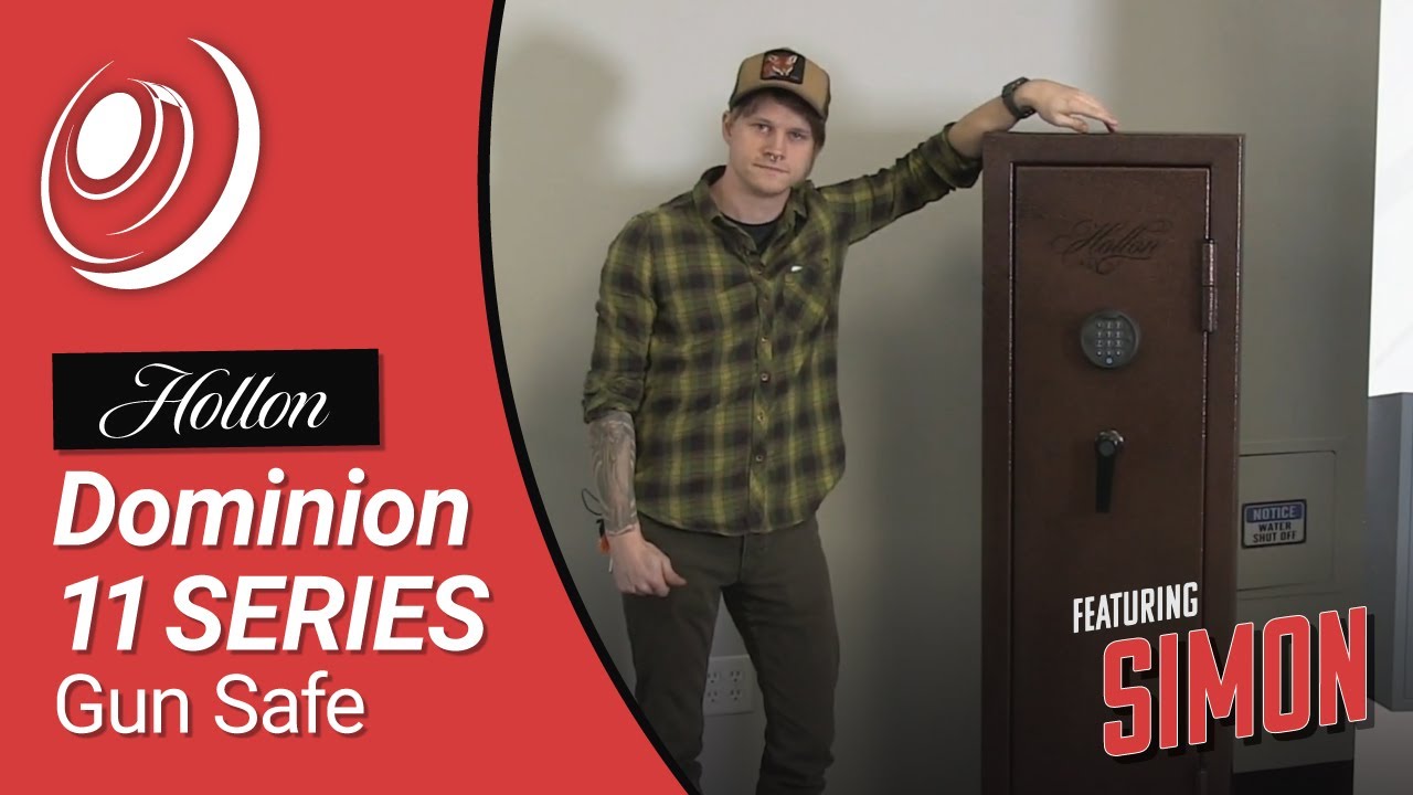 Hollon Dominion 11 Series Gun Safe - YouTube