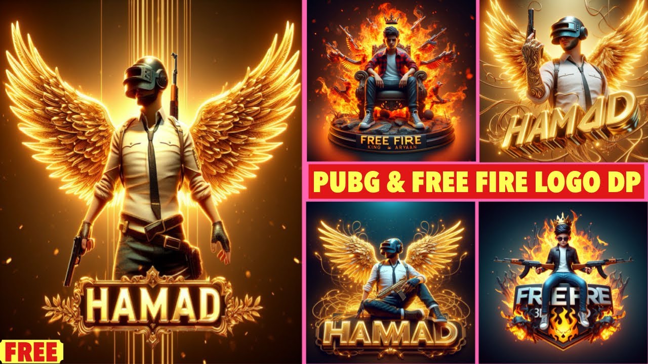 PUBG FREE FIRE 3D Logo Name Image Creator PUBG Logo Photo Editing pubg-free-fire-3d-logo-name-image-creator-pubg-logo-photo-editing