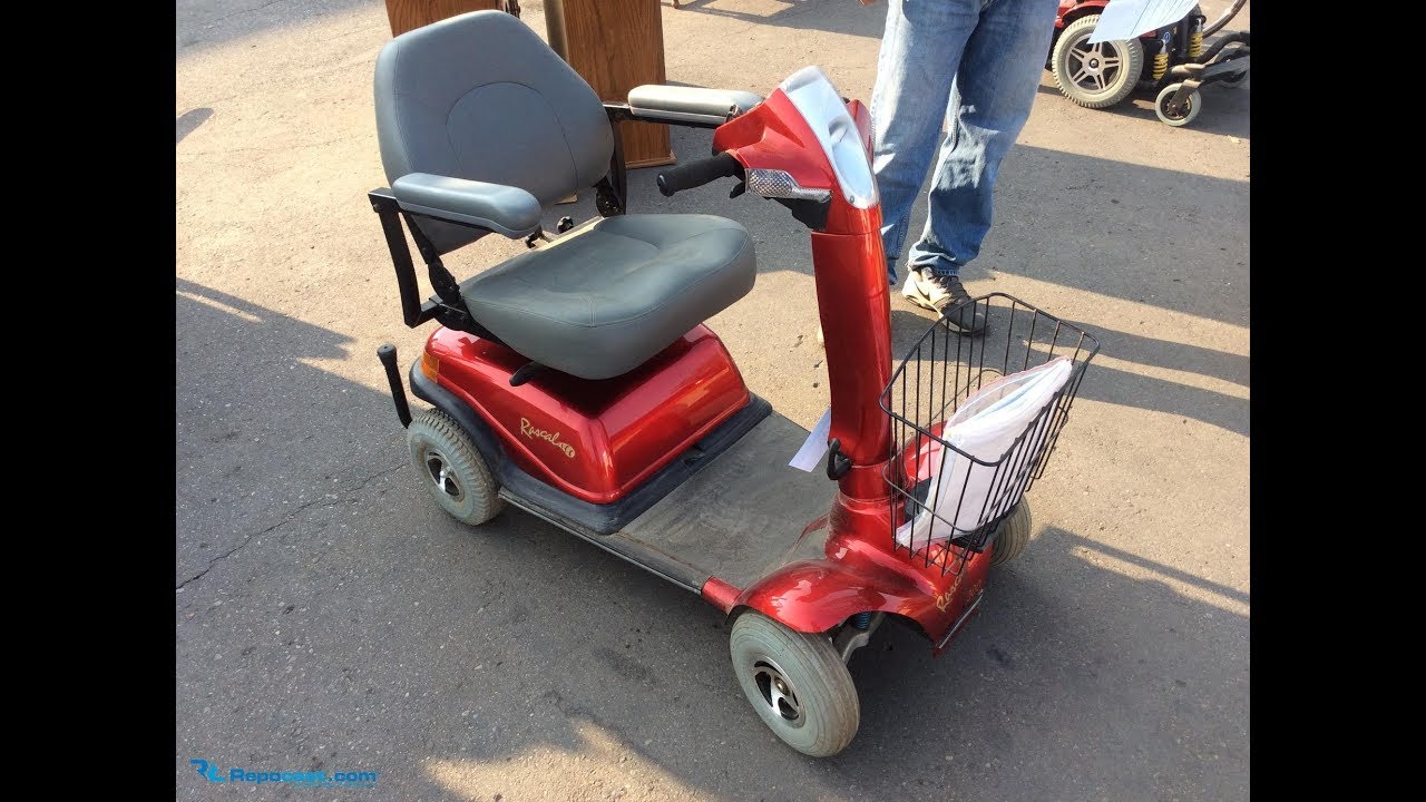 Rascal 300 Electric Scooter | For Sale | Online Auction - YouTube