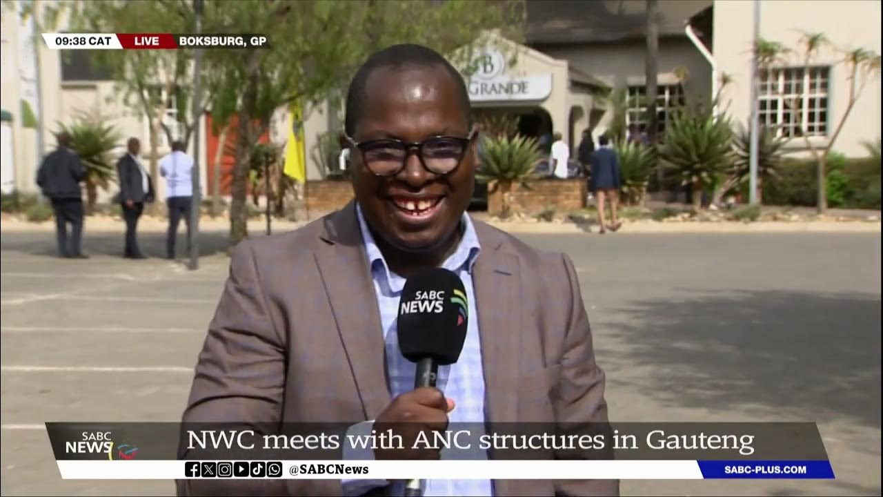 NWC meets with Gauteng ANC structures over May polls perfomance - YouTube