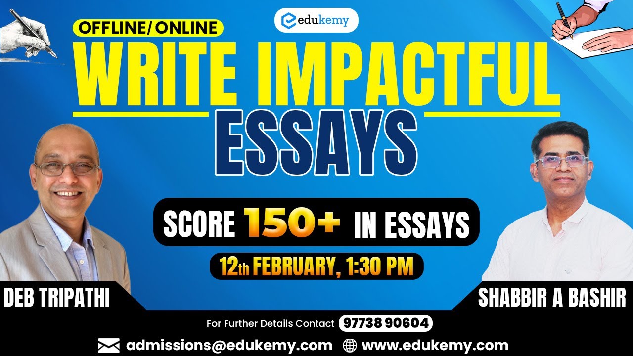 How to Write Essay in UPSC | How to Score 150+ in Essay UPSC | UPSC ...