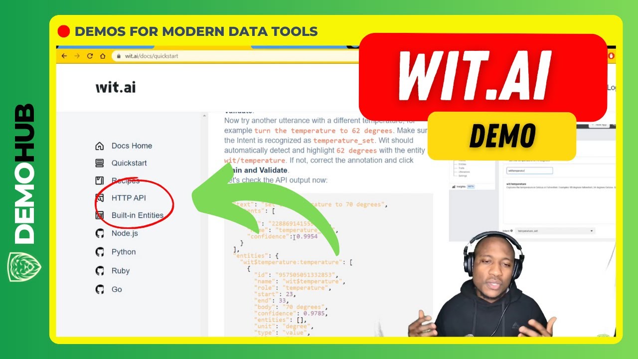 Wit.ai Demo // Build Natural Language Apps And Bots - Step by Step ...