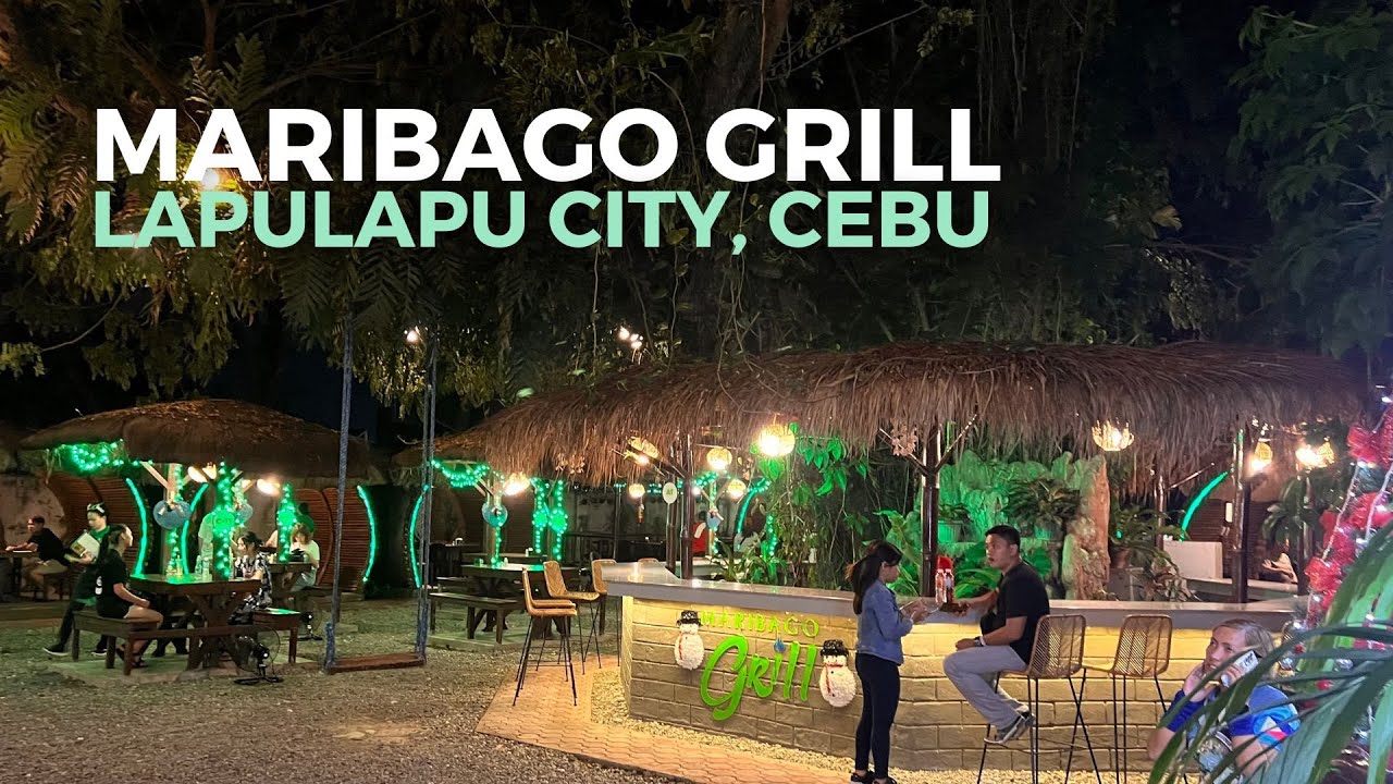 MARIBAGO GRILL LAPULAPU CITY CEBU | Native Filipino Food | aRVees Blog - YouTube