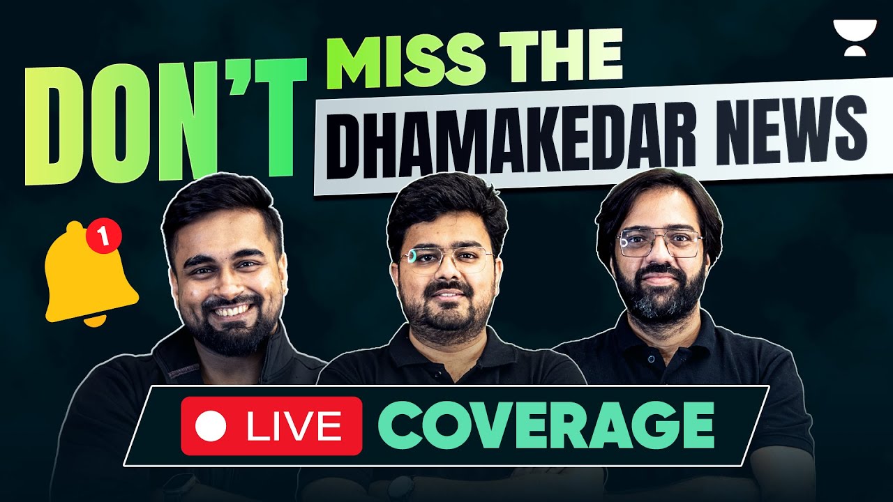 Don't miss the Dhamakedar News - Live Coverage 😍 - YouTube