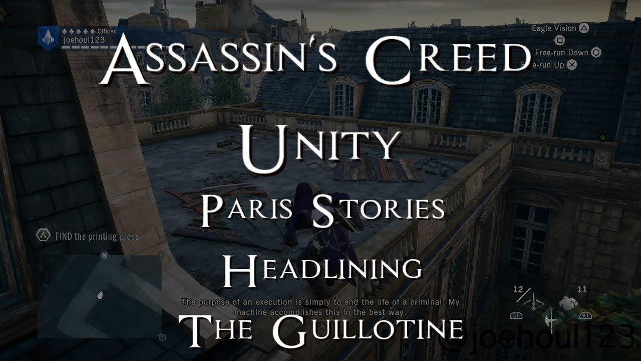 Assassin's Creed: Unity - Paris Stories: Headlining The Guillotine ...