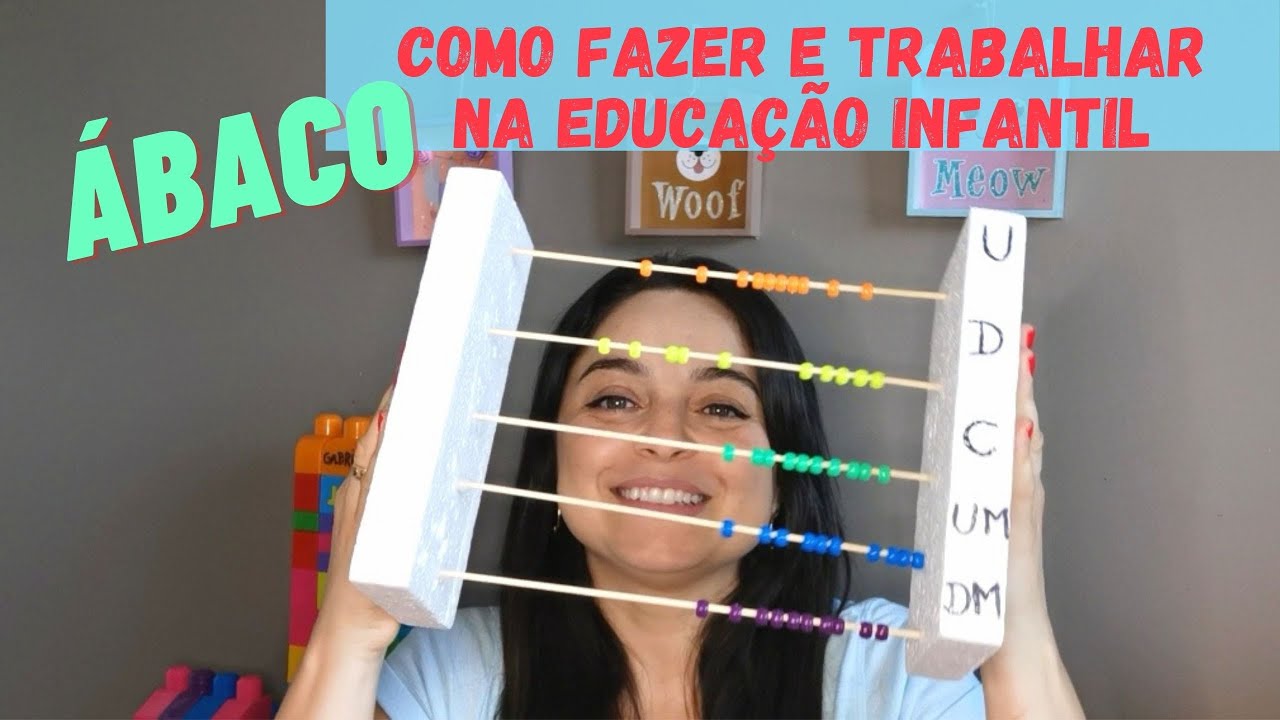 ÁBACO - Como Fazer e Trabalhar desde a Educação Infantil - YouTube