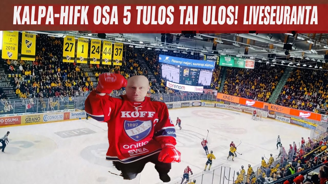 KALPA-HIFK Viides ja ratkaiseva osa. Liveseuranta - YouTube