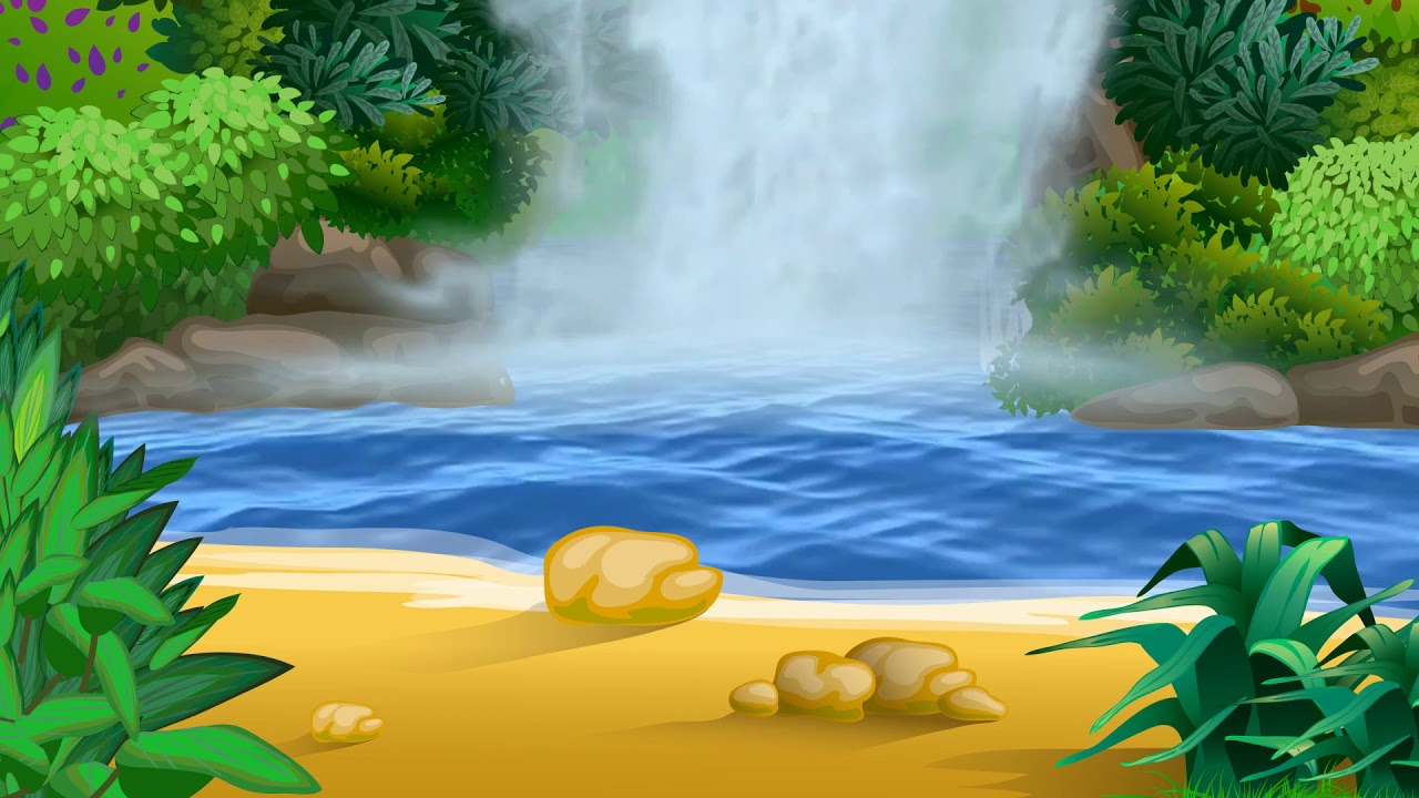 waterfall compositing 2d - 3d AFTER EFFECTS - YouTube