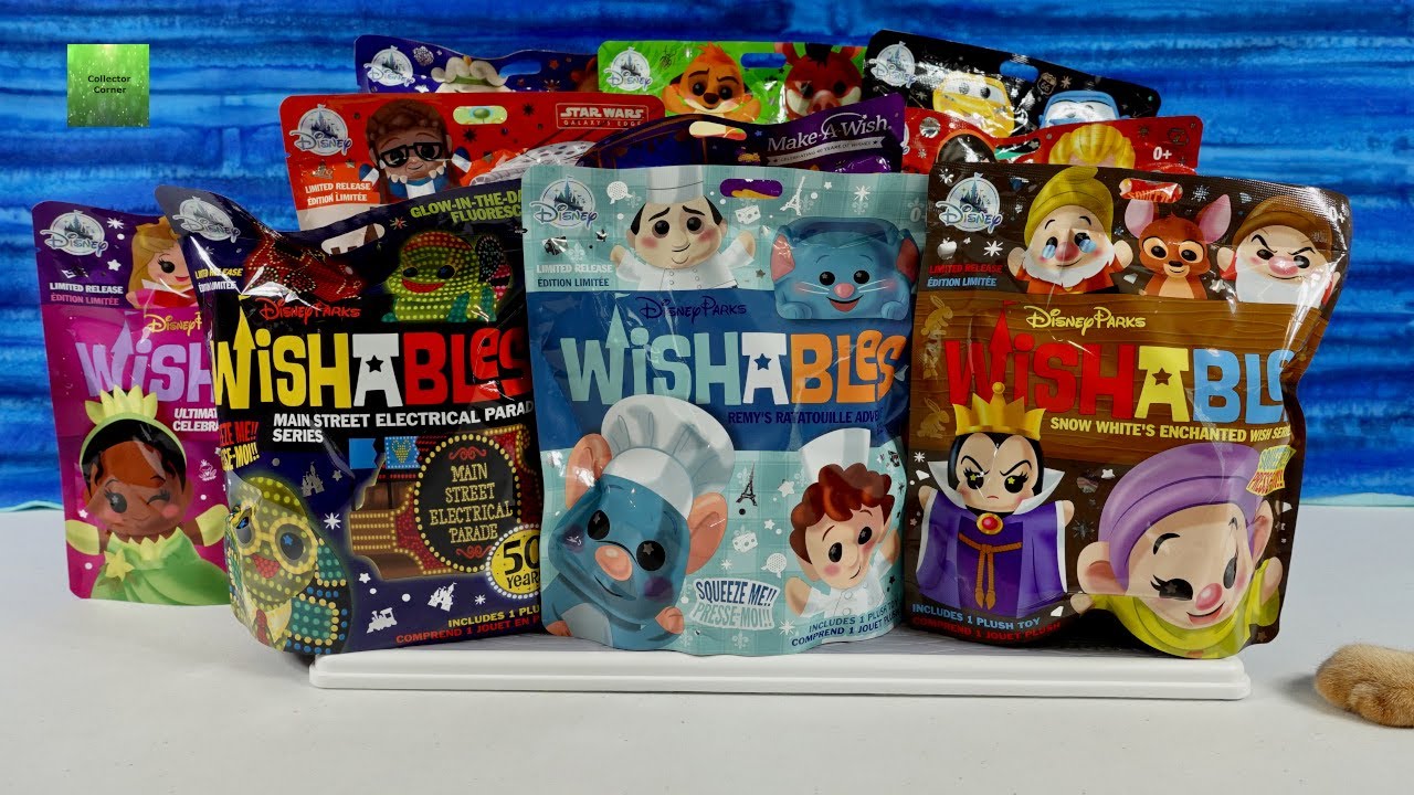 Disney Parks Wishables Palooza Blind Bag Plush Opening ...