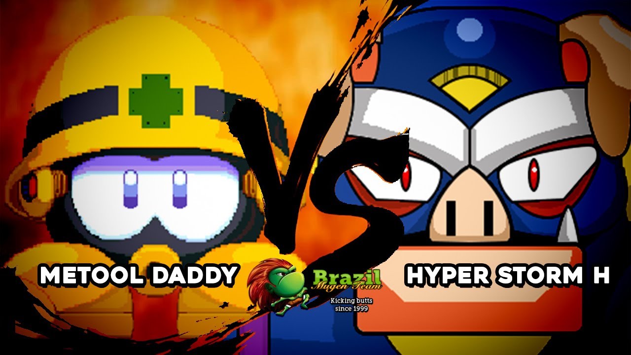 Metool Daddy vs Hyper Storm H - Giant Boss Battle - YouTube
