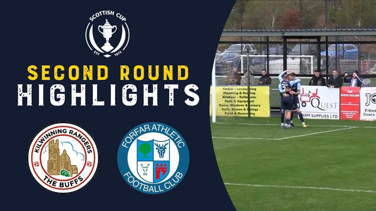 Kilwinning Rangers 1-3 Forfar Athletic | Highlights | Scottish Cup ...