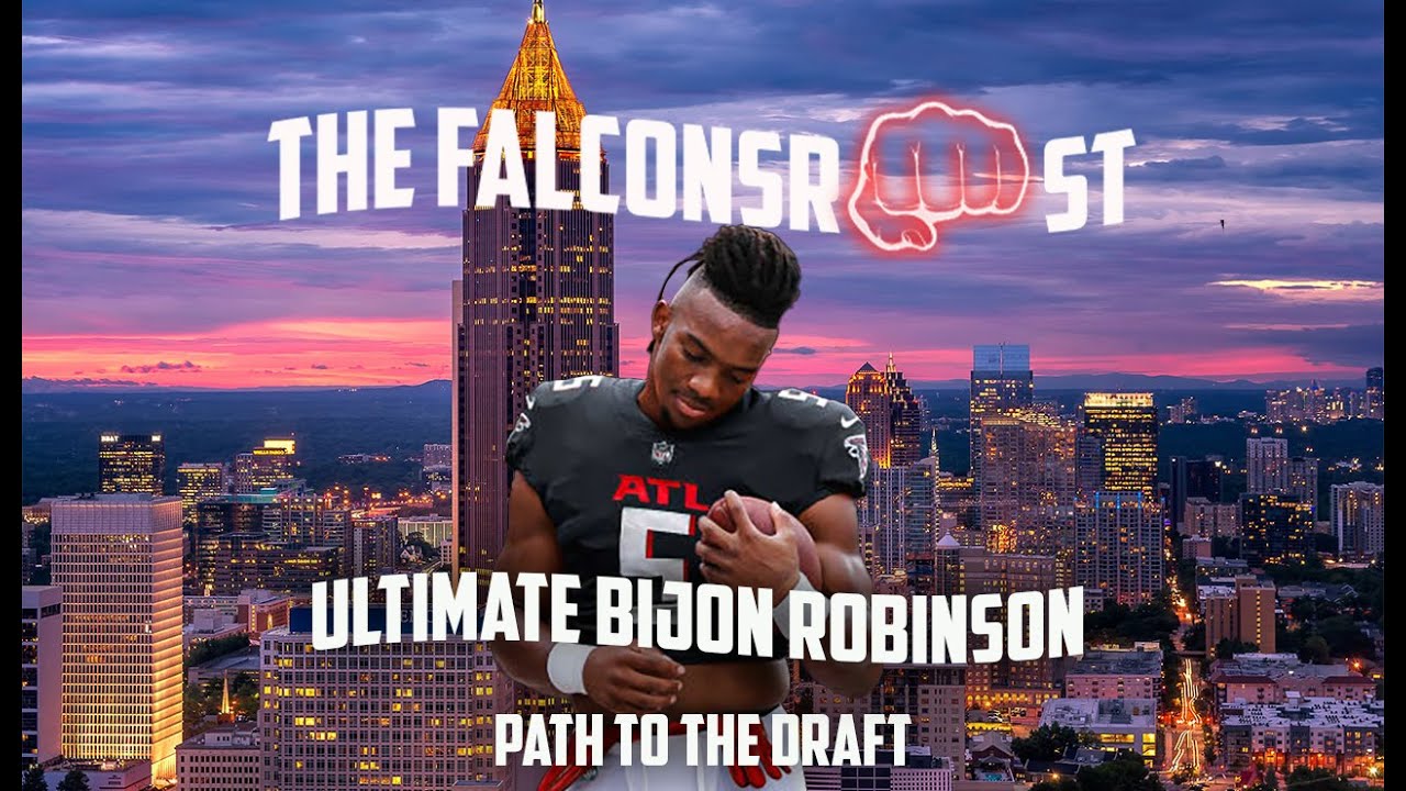 Atlanta Falcons 2023 First Round Pick Bijon Robinson - YouTube
