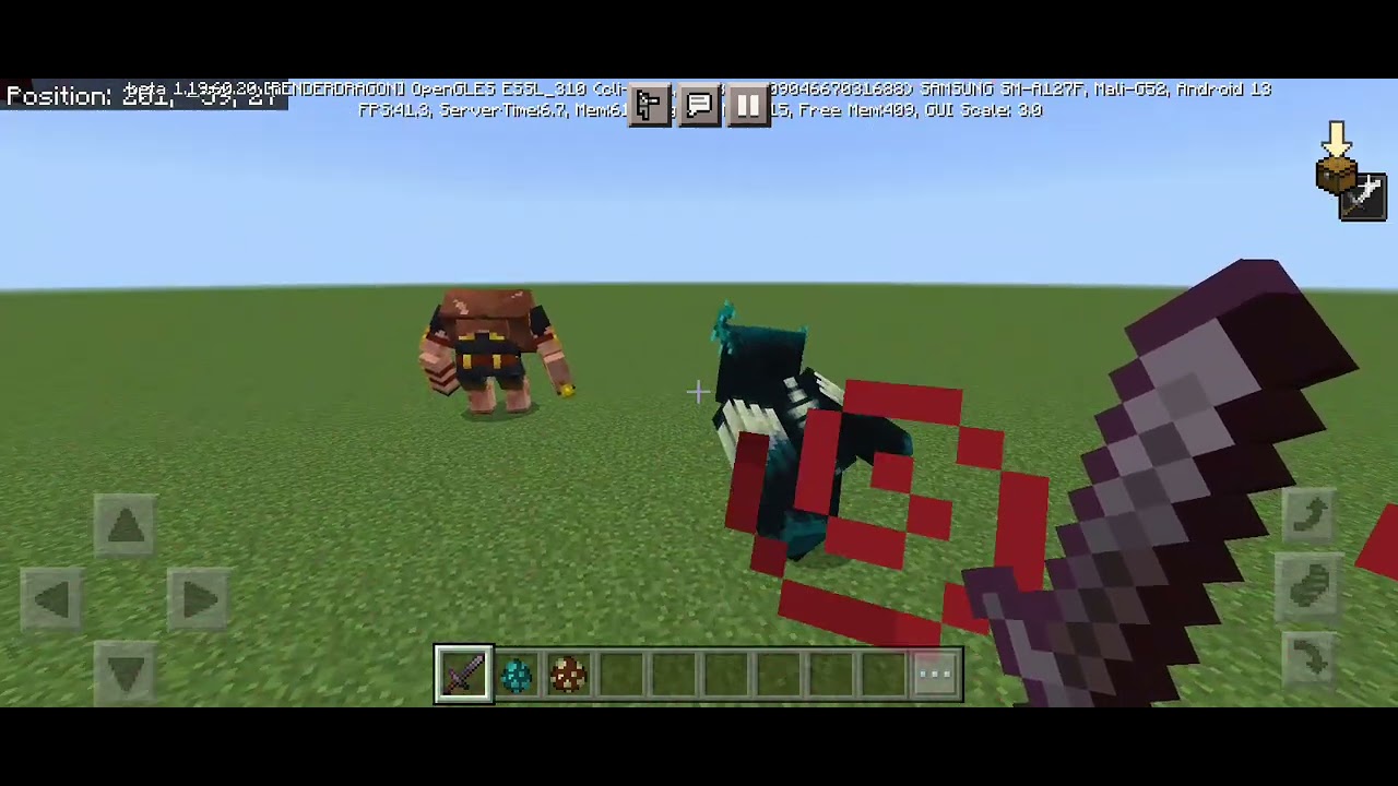 Minecraft Mutant Piglin Brute vs Warden - YouTube