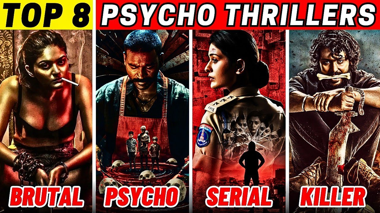 Top 8 South Psycho Serial Movies In Hindi Available On Youtube | Psycho ...