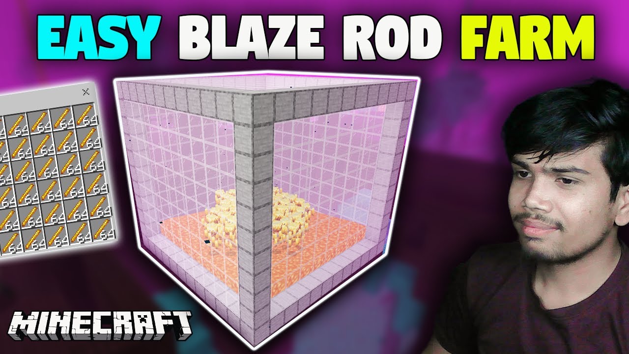 Easy 1.19 Blaze Farm for Minecraft | MCPE/Java/Bedrock - YouTube