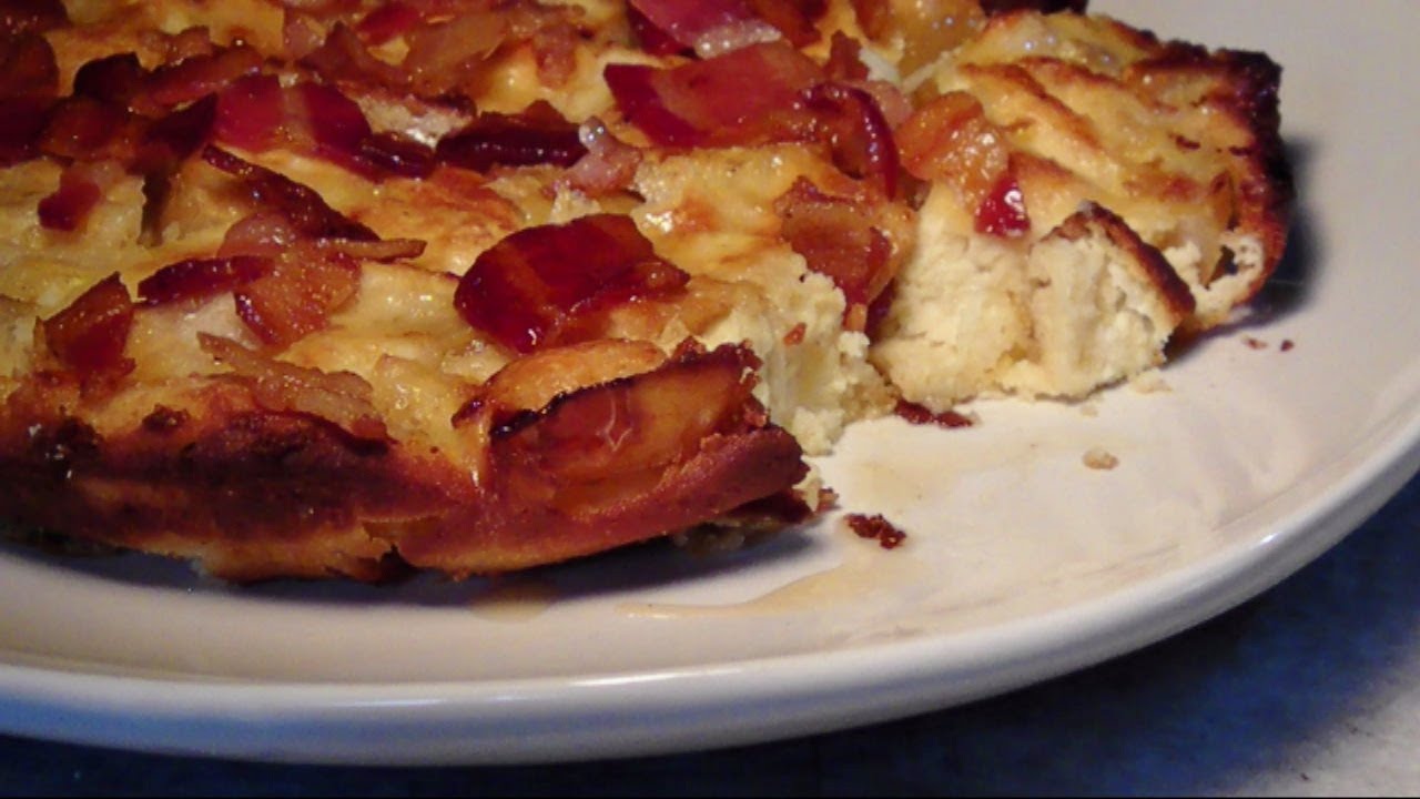 Apple Bacon Dutch Baby - Gluten Free Grain Free - YouTube