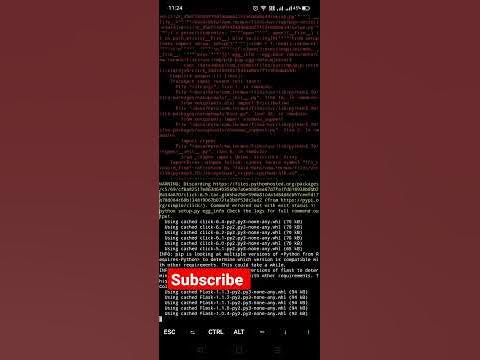 Python package installation | flask #coding #hacker #attitudestatus #attitude #programming - YouTube